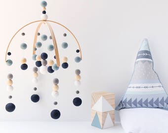 Baby boy crib mobile | Etsy