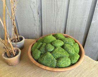 Moss centerpieces | Etsy