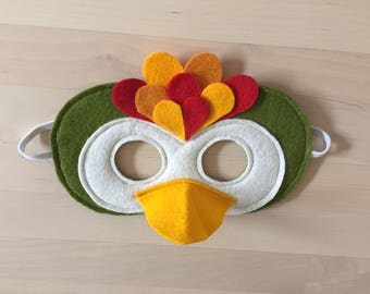 Parrot mask | Etsy