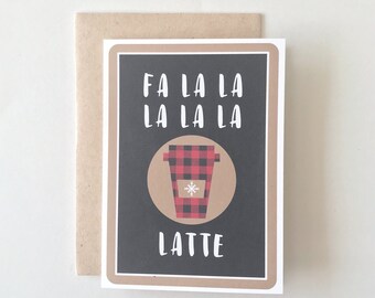 Coffee cup card | Etsy