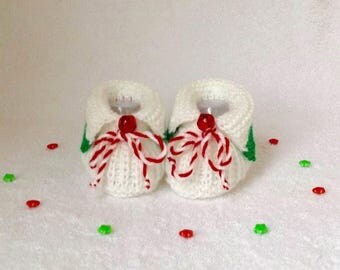 Christmas booties | Etsy