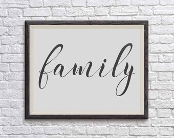 Family wall hanging | Etsy