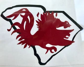 Gamecocks decal | Etsy