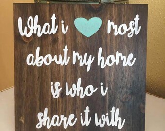 What i love most about my home | Etsy