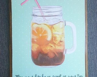 I was made for sunshine sweet tea and monograms svg