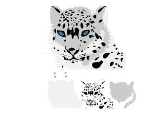 Cheetah svg | Etsy