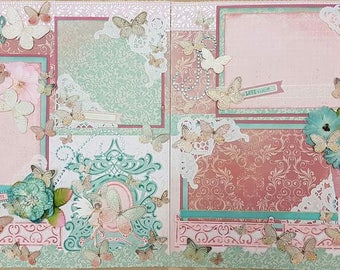 PAPILLON : butterflies scrapbook kit great collection of