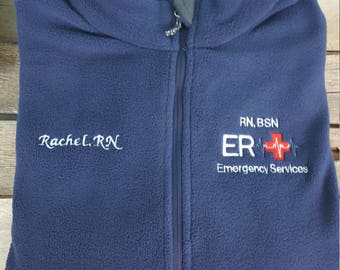Er nurse jacket | Etsy