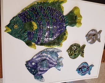 Ceramic fish | Etsy