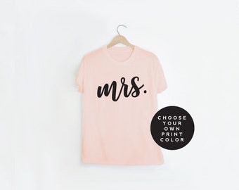 Mrs shirt | Etsy