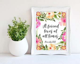 Bible verse wall art | Etsy