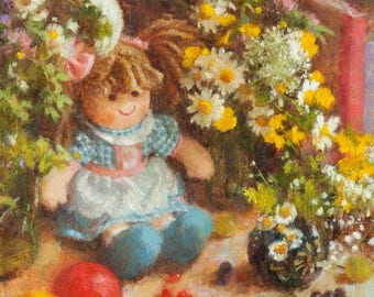 Custom Portrait and Floral Fine Art Oil Paintings by MariaWaye