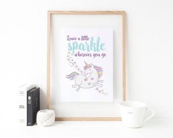 Unicorn quote | Etsy