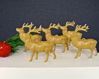 Plastic reindeer | Etsy
