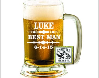 Best man beer mug | Etsy
