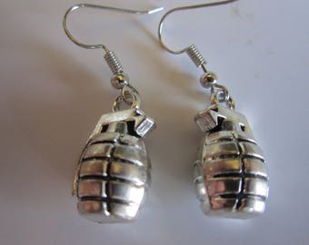 Grenade earrings | Etsy