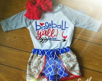 Baby baseball outfit | Etsy