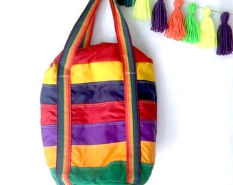 Rainbow bag | Etsy