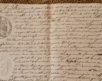 French script paper | Etsy