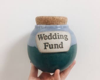 Wedding fund jar | Etsy
