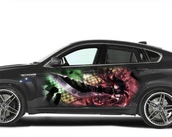 Anime car decal | Etsy