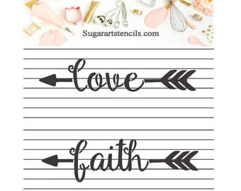 Faith stencils | Etsy