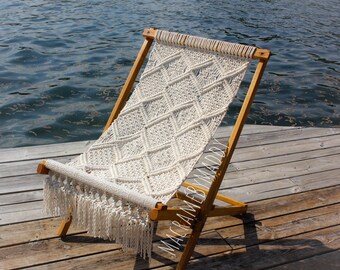 Macrame chair | Etsy