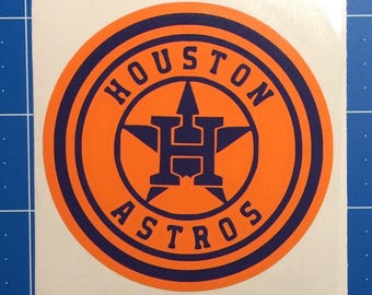 Houston astros decal | Etsy