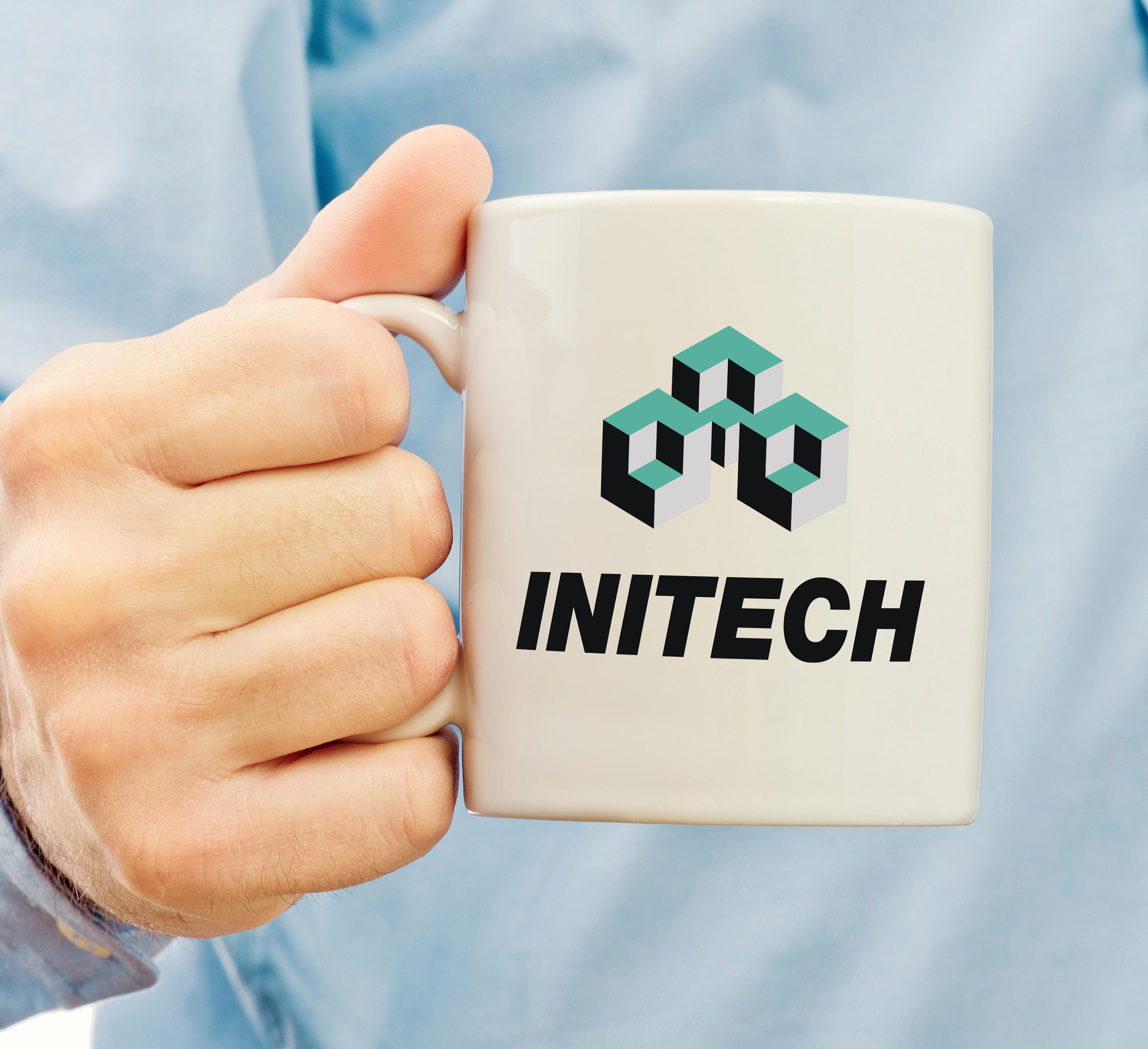 Initech Coffee Mug Gift For Boss. Office Space Mug. Funny