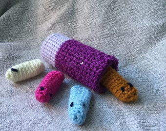 Crochet worm | Etsy