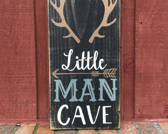 Man cave wood sign | Etsy