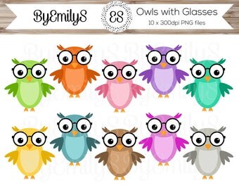 Glasses clipart | Etsy