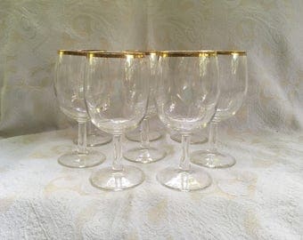 Crystal water goblet | Etsy