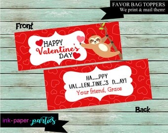 Sloth valentine | Etsy