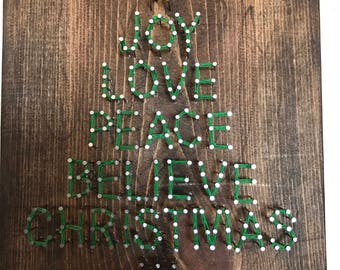 String art word | Etsy