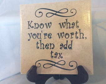 Tax office decor | Etsy
