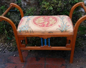 Antique piano stool | Etsy