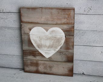 Pallet heart | Etsy