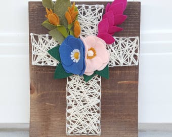 String art cross | Etsy