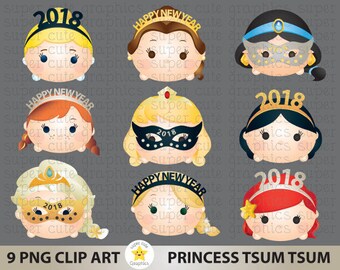 Tsum tsum clipart | Etsy