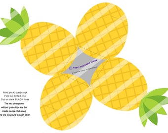 Pineapple boxes | Etsy