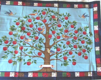 Family tree fabric | Etsy