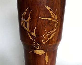 Wood grain yeti | Etsy