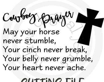 Cowboy prayer | Etsy