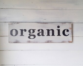 Organic signs | Etsy