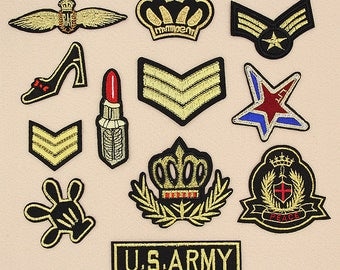 Army embroidery | Etsy