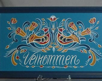 Rosemaling | Etsy