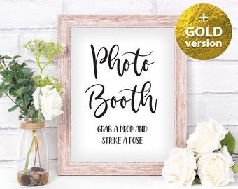 Photo booth template | Etsy