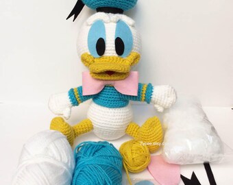 Crochet donald duck | Etsy