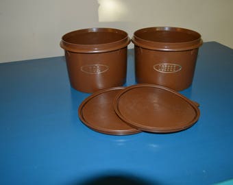 Tupperware canister | Etsy